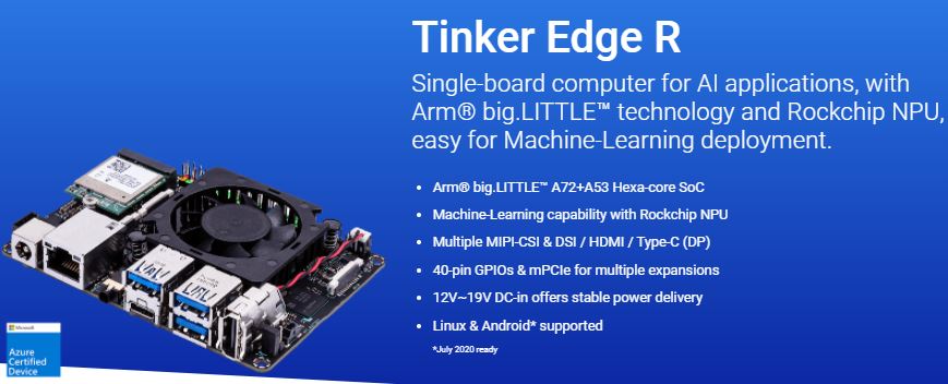 [AIOT] ASUS Tinker Edge R Debian 10 V2.0.5 릴리즈